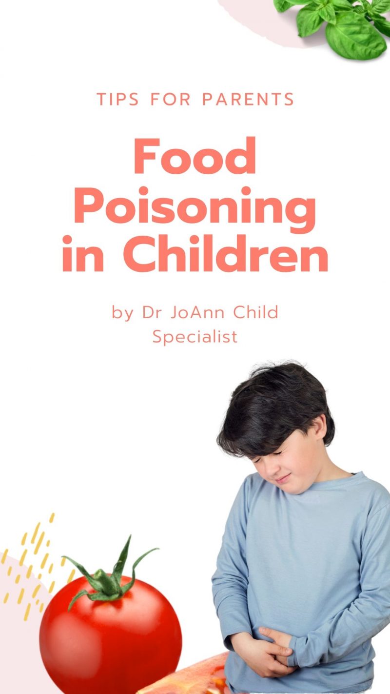 Food Poisoning in Children – Dr Joann Child Specialist